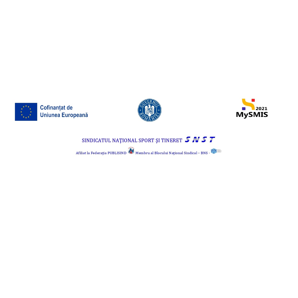 Proiect SNST | Sindicatul Național Sport și Tineret